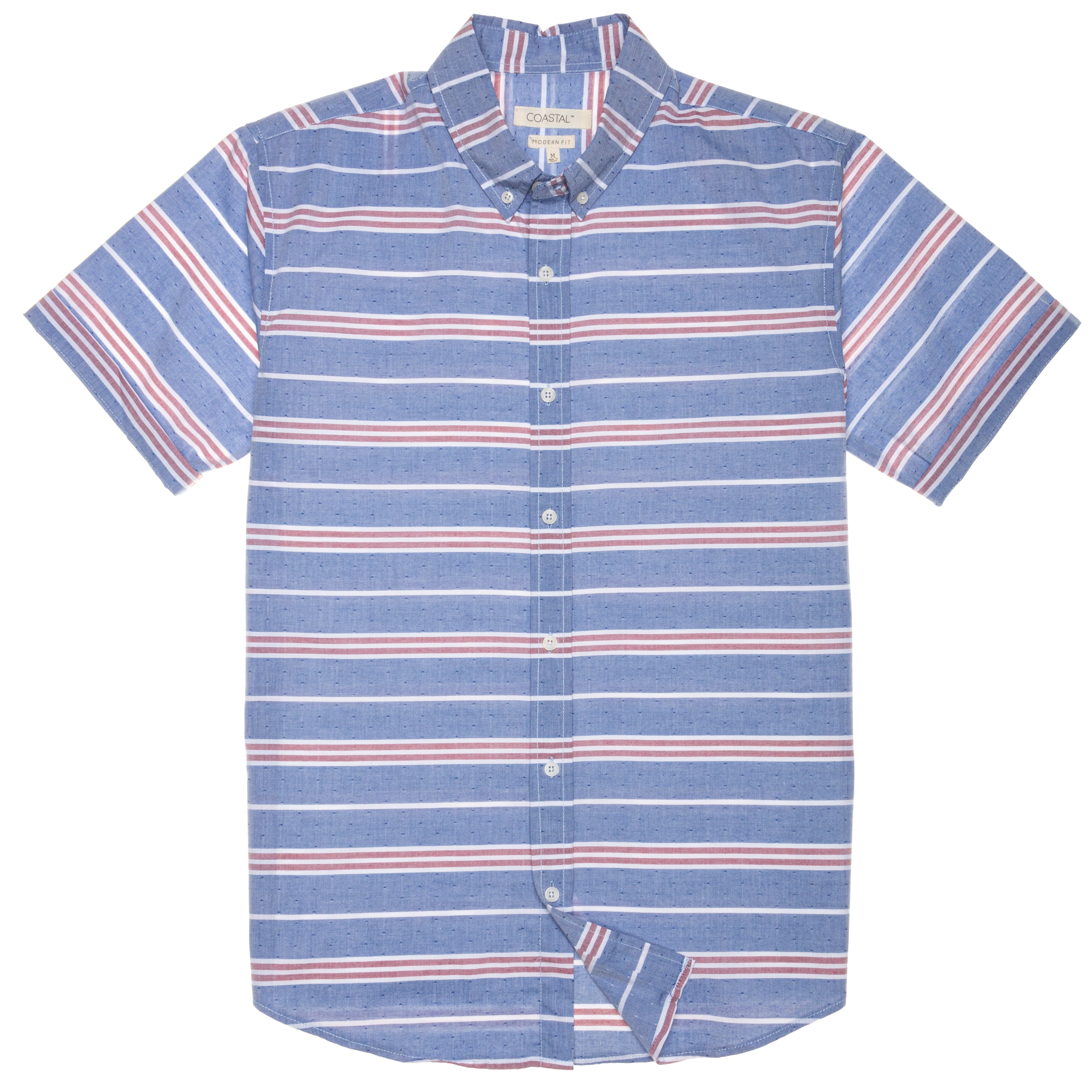 Adams Horizontal Stripe Shirt – Coastal Clothing