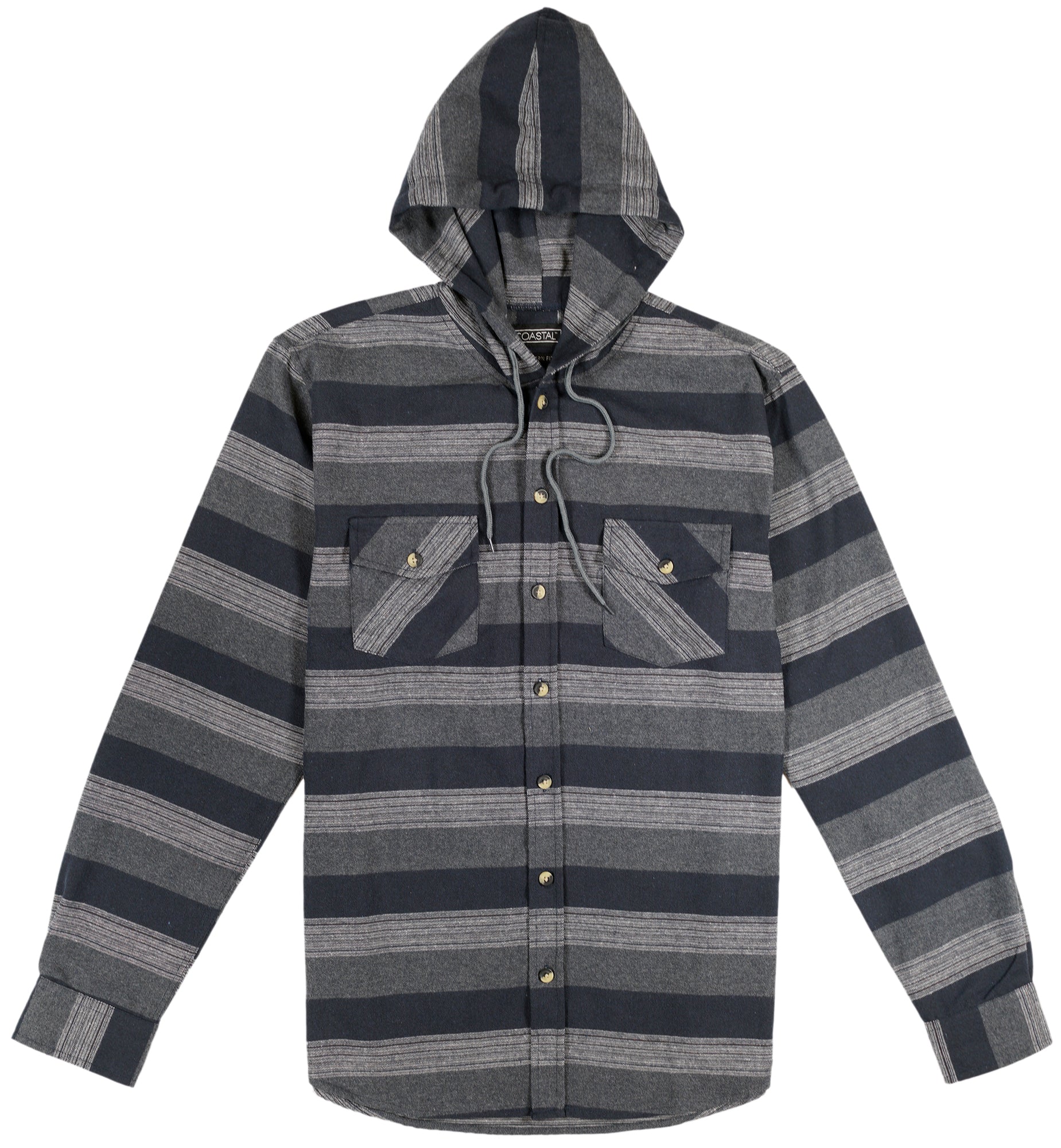 Strand Hooded Flannel – Coastal Clothing